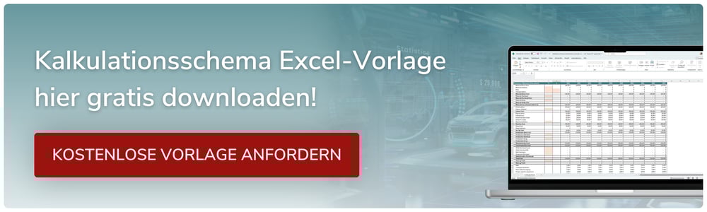 Kalkulationsschema: Erklärung und kostenlose Excel-Vorlage