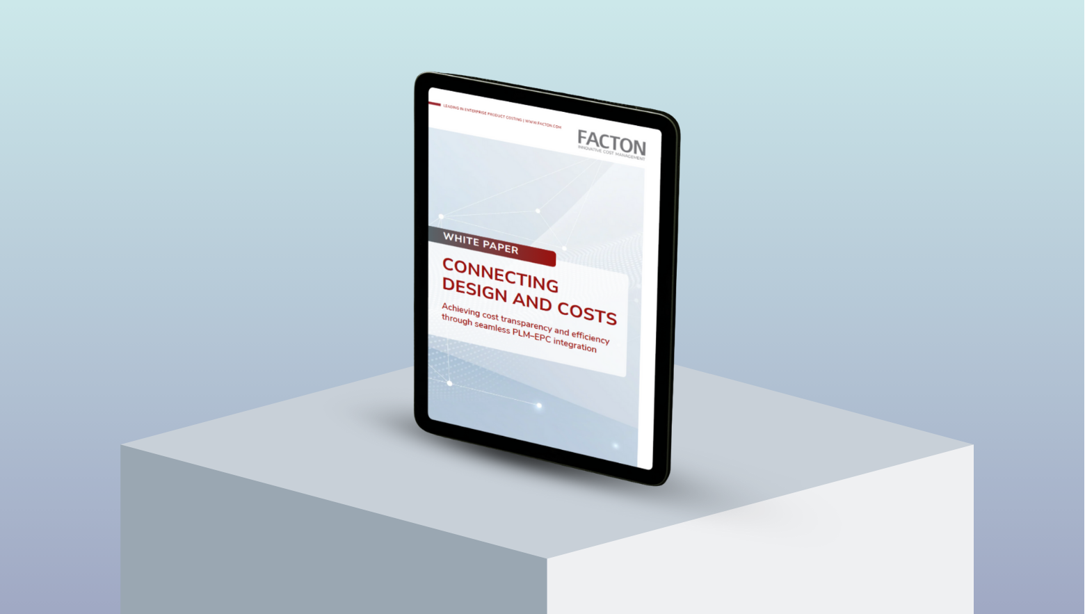 PLM–EPC Integration – Connecting Design and Costs